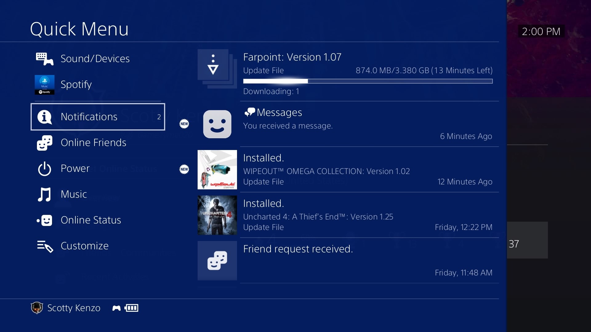 Ps4 Firmware Update 5 00 Full List Of Features Revealed Push Square