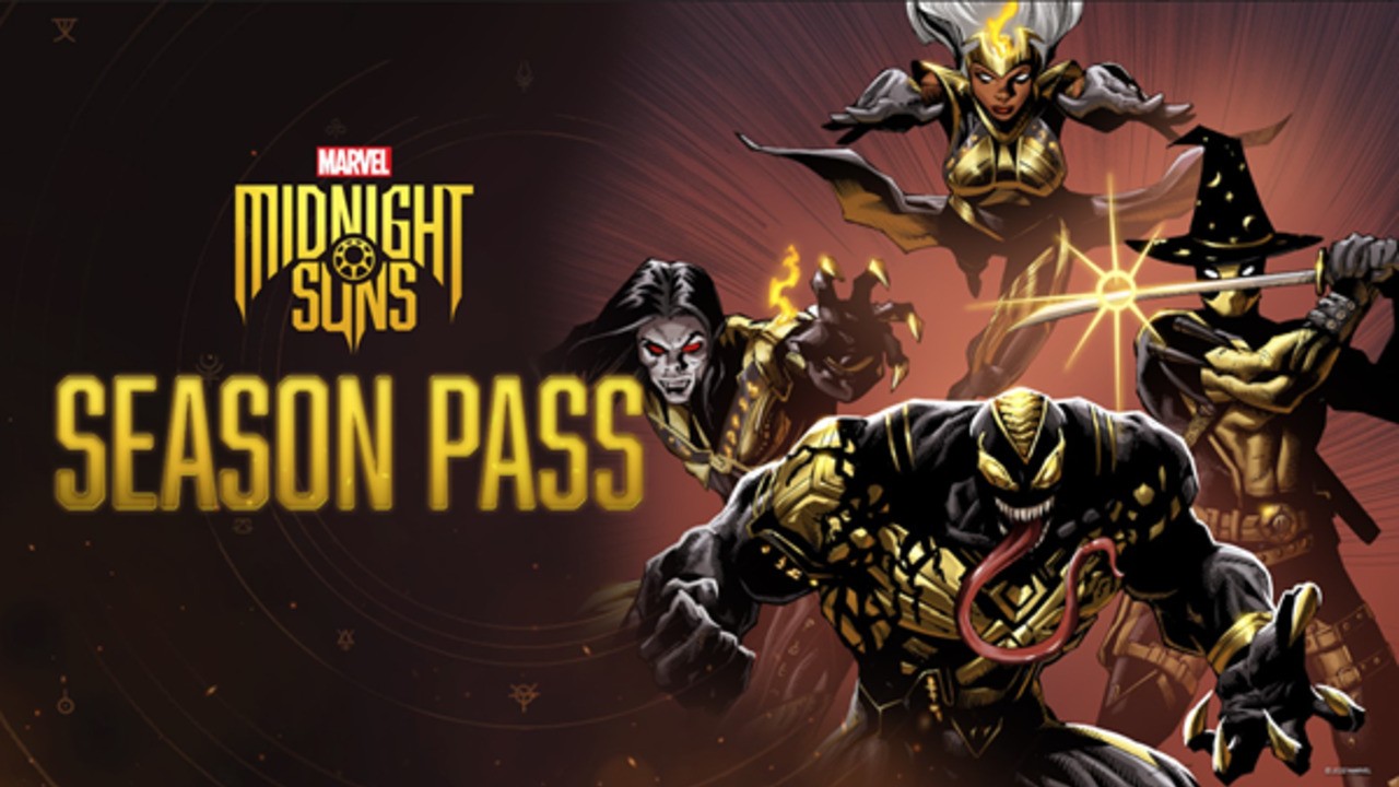 Deadpool, Venom, Morbius, Storm All Part of Midnight Suns Season Pass ...