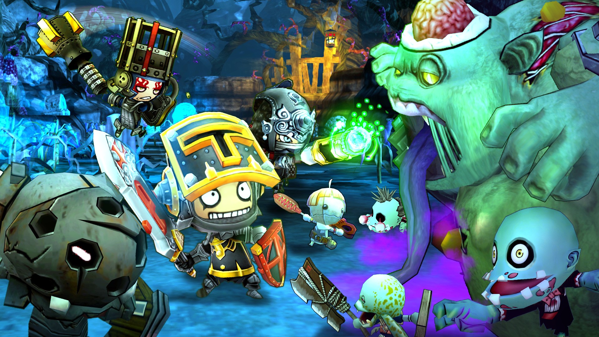 Hands On: The Happy Dungeons Open Beta Is Worth a Look on PS4 | Push Square