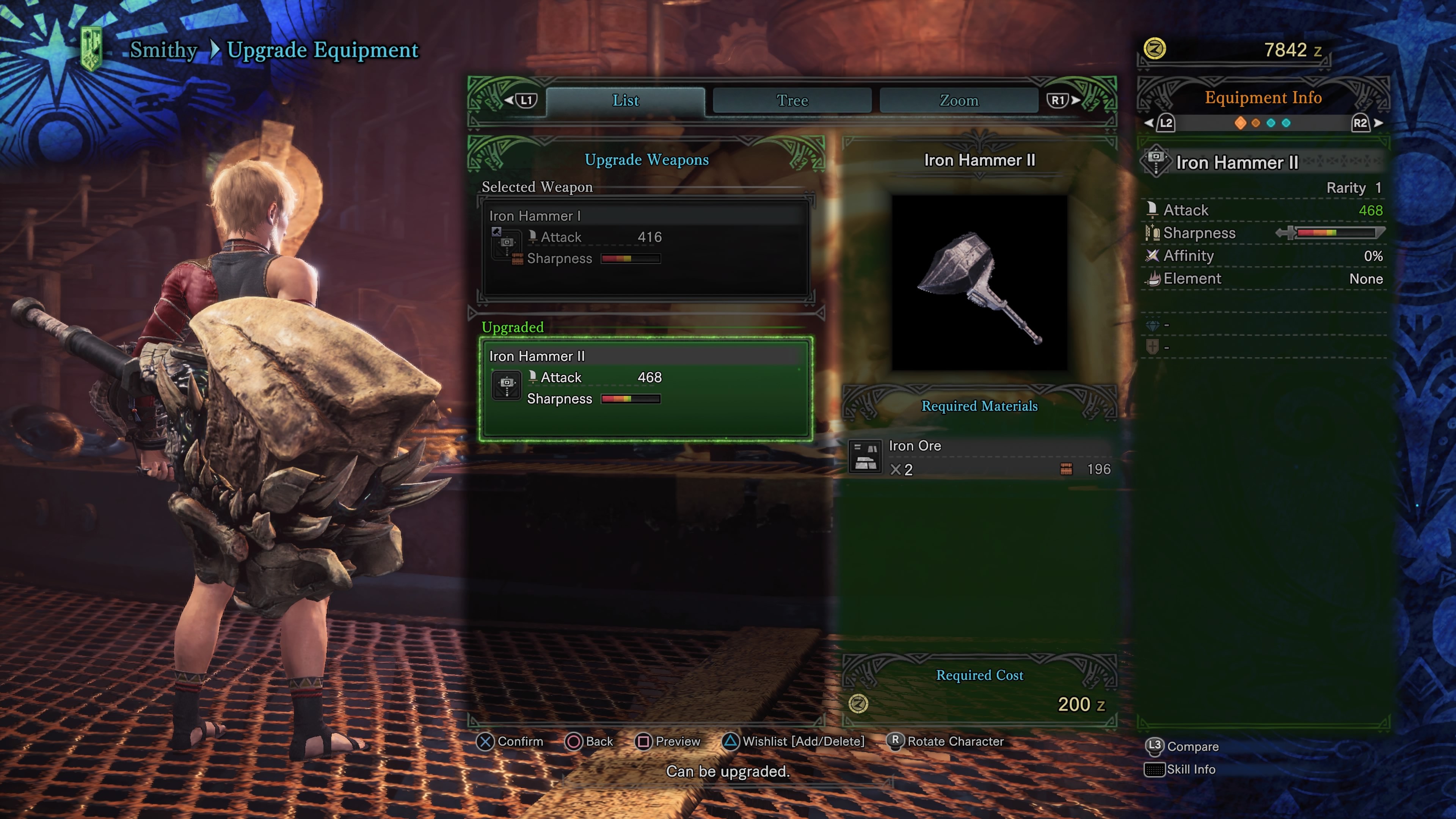 Monster Hunter: World Weapons - All Hammers, Upgrade Trees, and How to ...