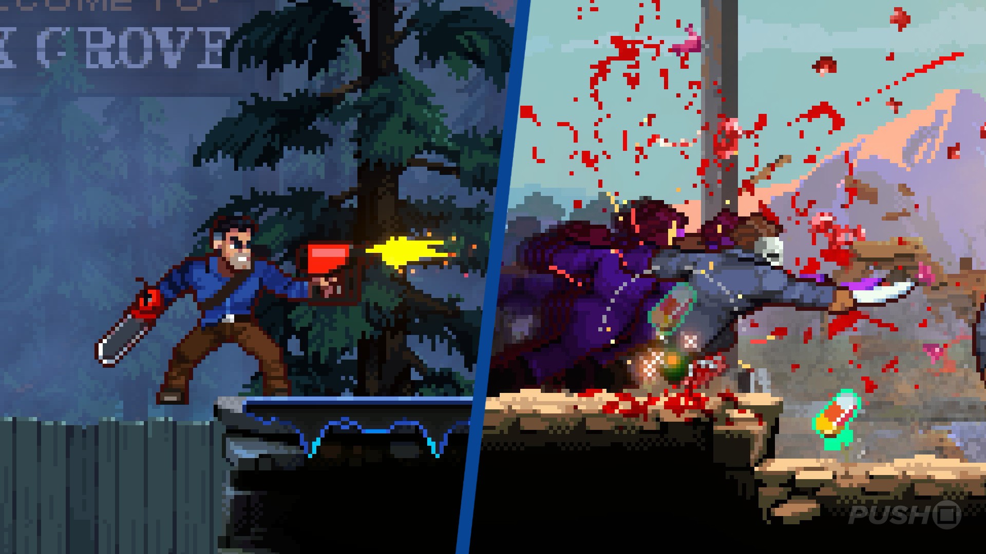 Halloween, Ash vs. Evil Dead Getting 16-Bit Platformers, Launching This ...