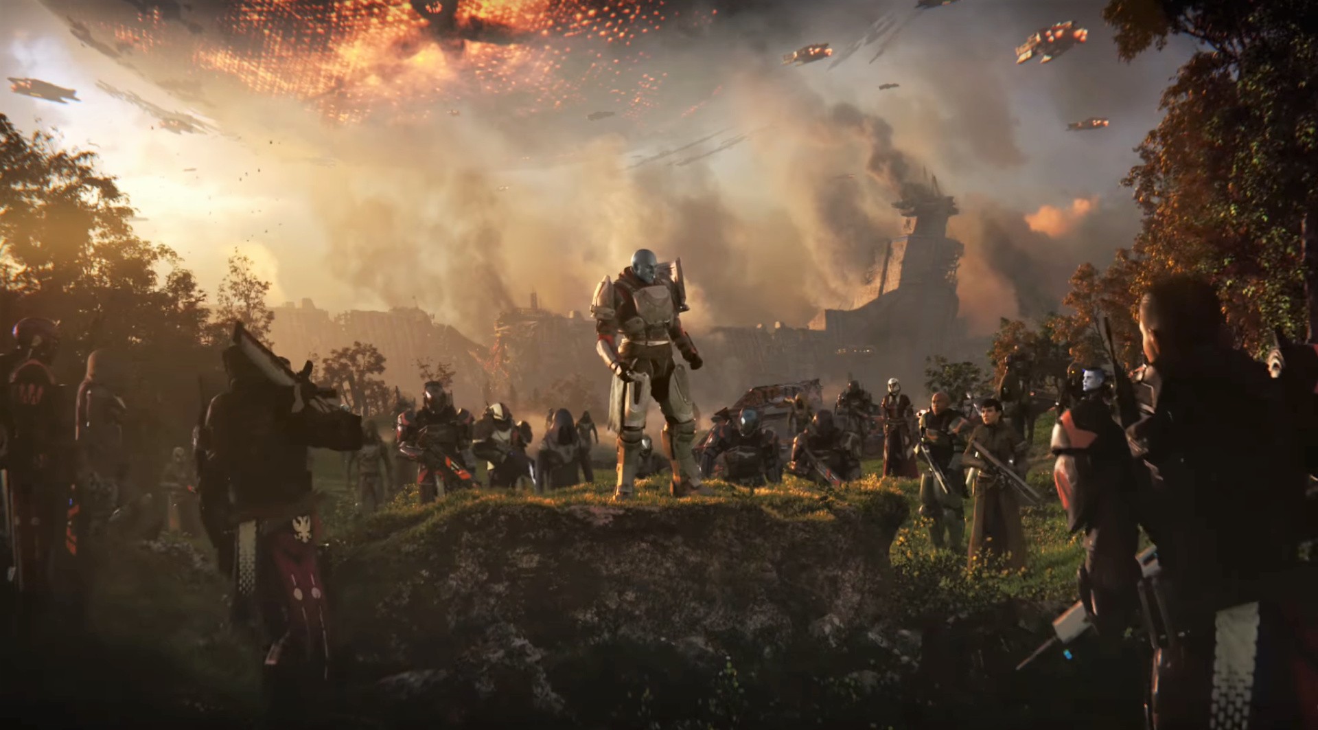 Destiny 2's Full Reveal Trailer Makes a Last Stand | Push Square