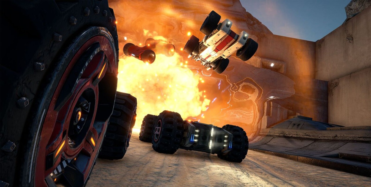 GRIP, a Brand New Combat Racer, Announced for PS4 | Push Square
