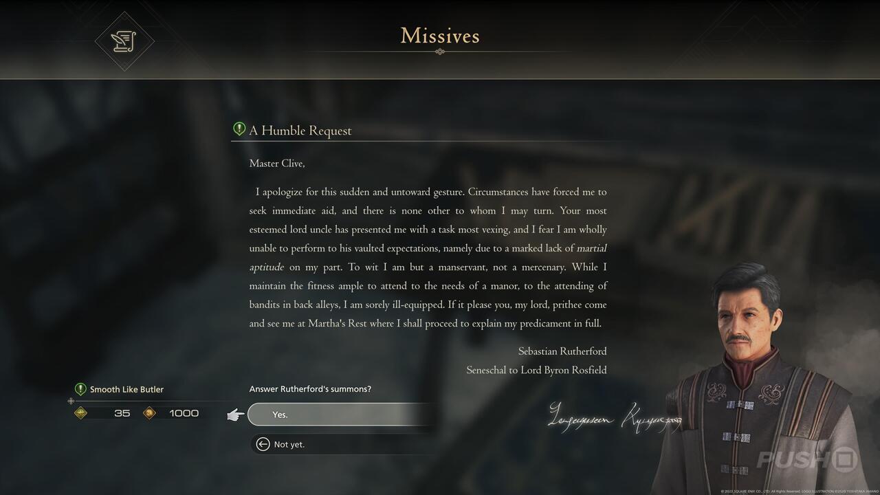 Final Fantasy 16: Smooth Like Butler Walkthrough | Push Square