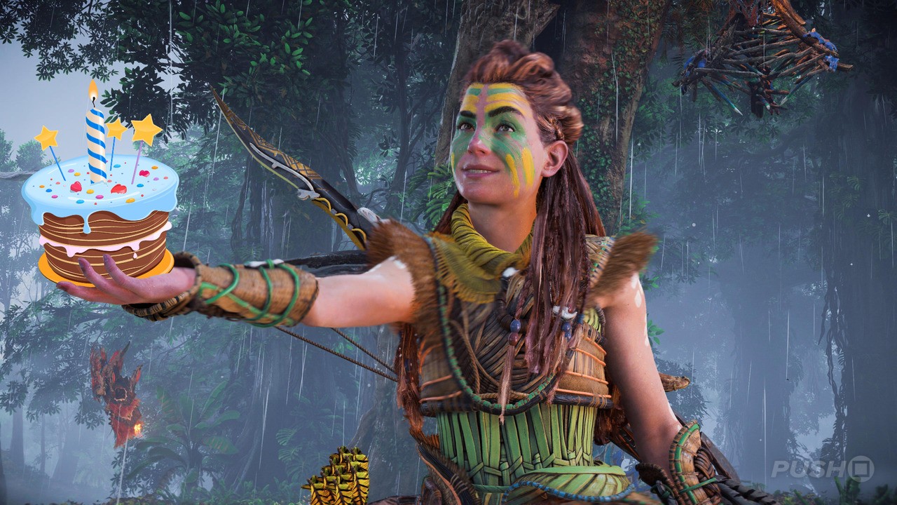 Mark Horizon Forbidden West's First Birthday with Free PS5, PS4 Avatars ...