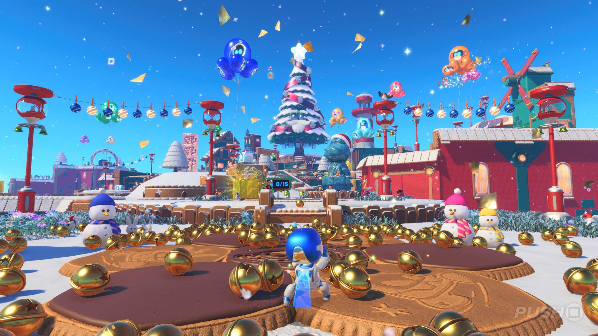 Astro Bot: Winter Wonder - All Collectibles: Bots, Presents | Push Square