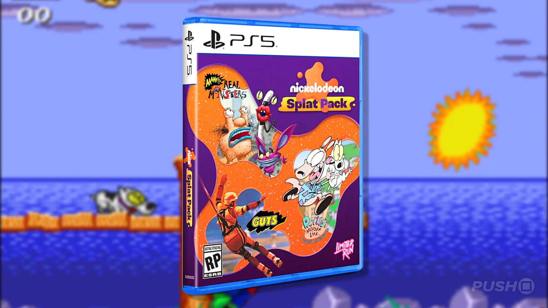 Three 16-Bit Cartoon Classics Compiled in Nickelodeon Splat Pack for ...