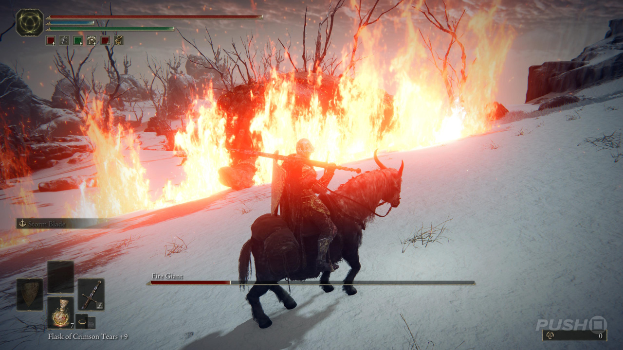  Elden Ring How To Beat Fire Giant Push Square