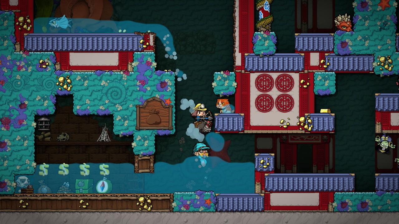 Spelunky 2 Gameplay Trailer Shows a Treasure Trove of Additions | Push ...