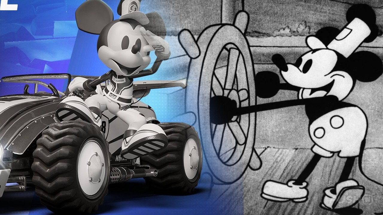 Steamboat Willie's Mickey Mouse Is Boosting into Disney Speedstorm on ...