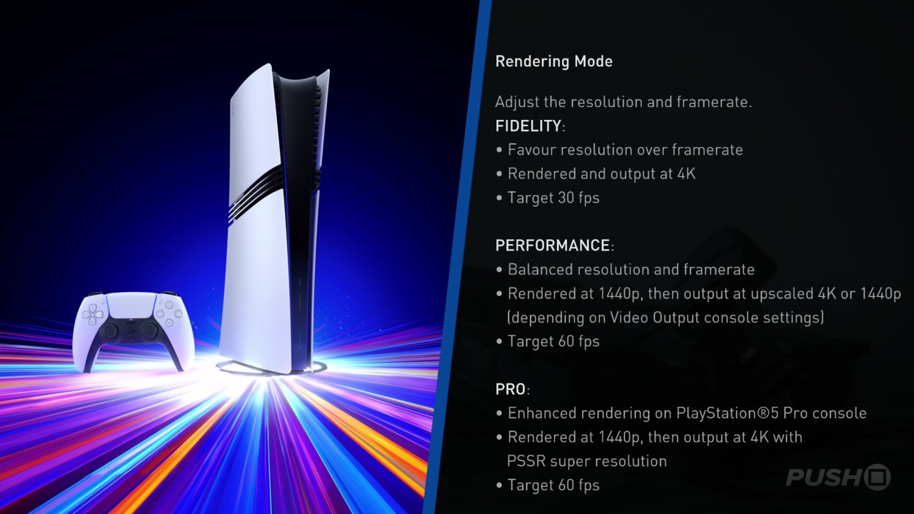 How to Enable PS5 Pro Modes and Settings | Push Square