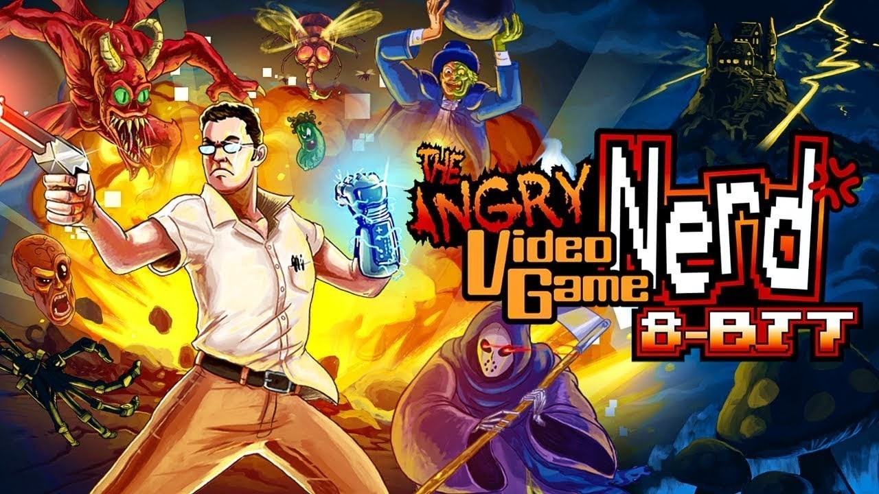 Angry Video Game Nerd 8-Bit's Gonna Take You Back to Past on PS5, PS4 ...