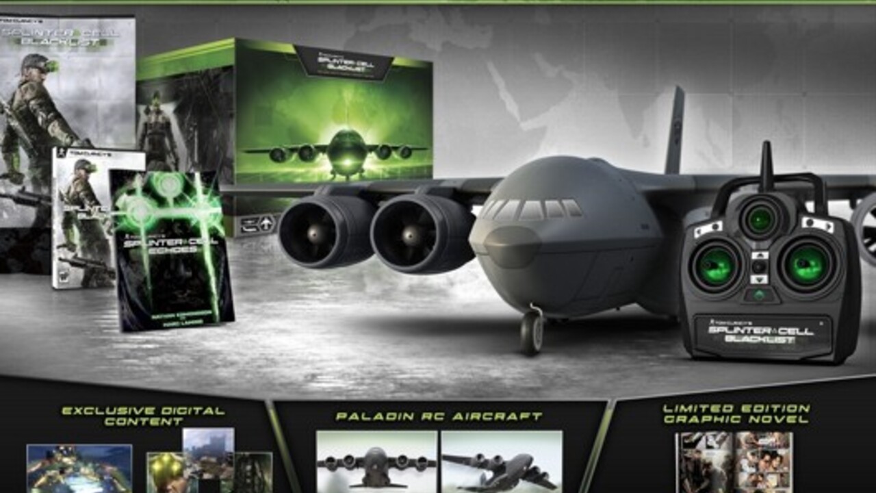 Splinter Cell: Blacklist's Huge Collector's Edition Takes Flight | Push ...