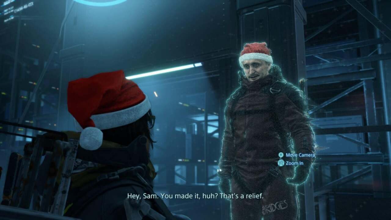 Death Stranding Gets in the Christmas Spirit with Festive Santa Hats ...