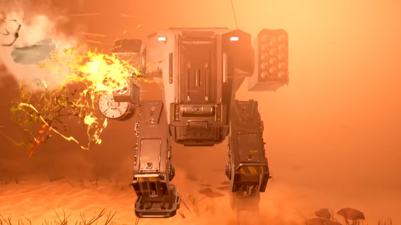 Heavy Armour Seemingly En Route As Helldivers 2 Mech Gameplay Leaks Push Square