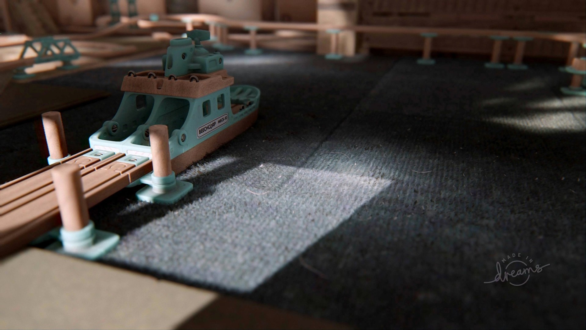 Realistic Carpet Tile Rendered in Dreams on PS4 Goes Viral | Push Square