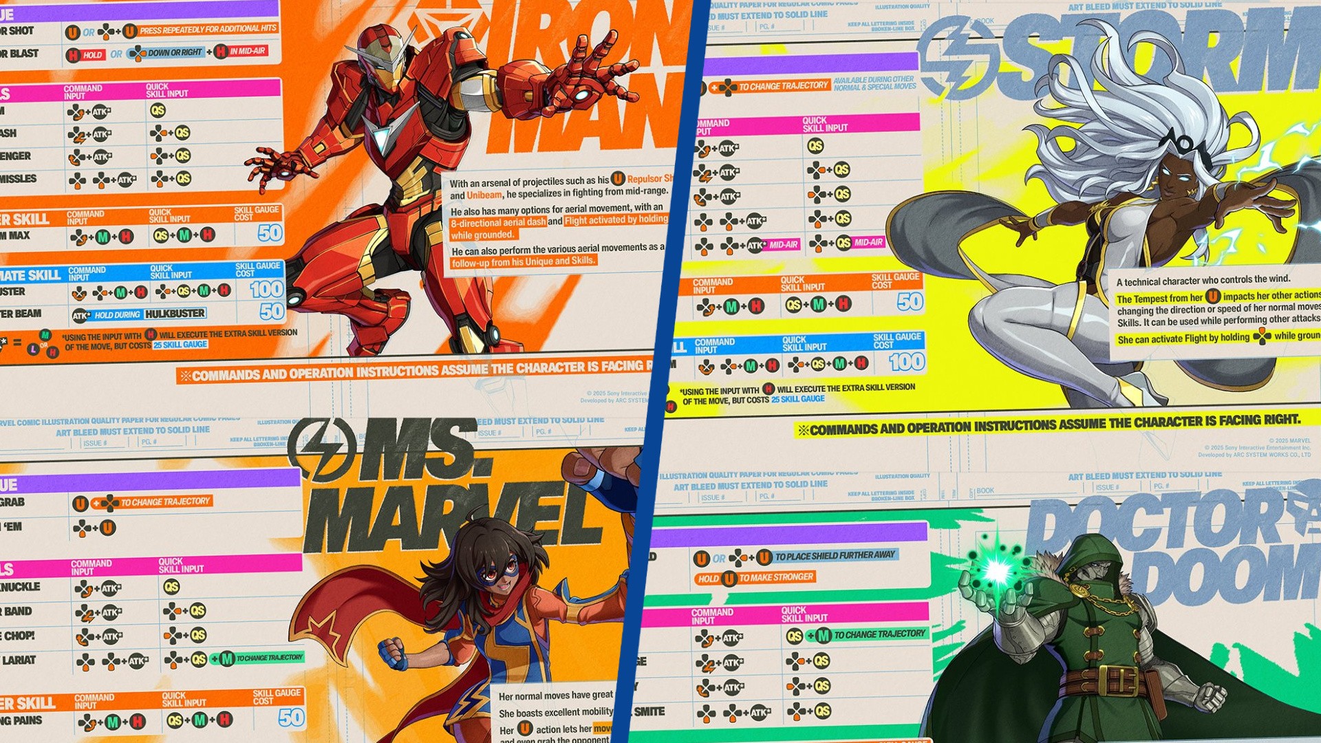 Here Are the Command Lists for Every Marvel Tokon Character on PS5, PC So Far | Push Square