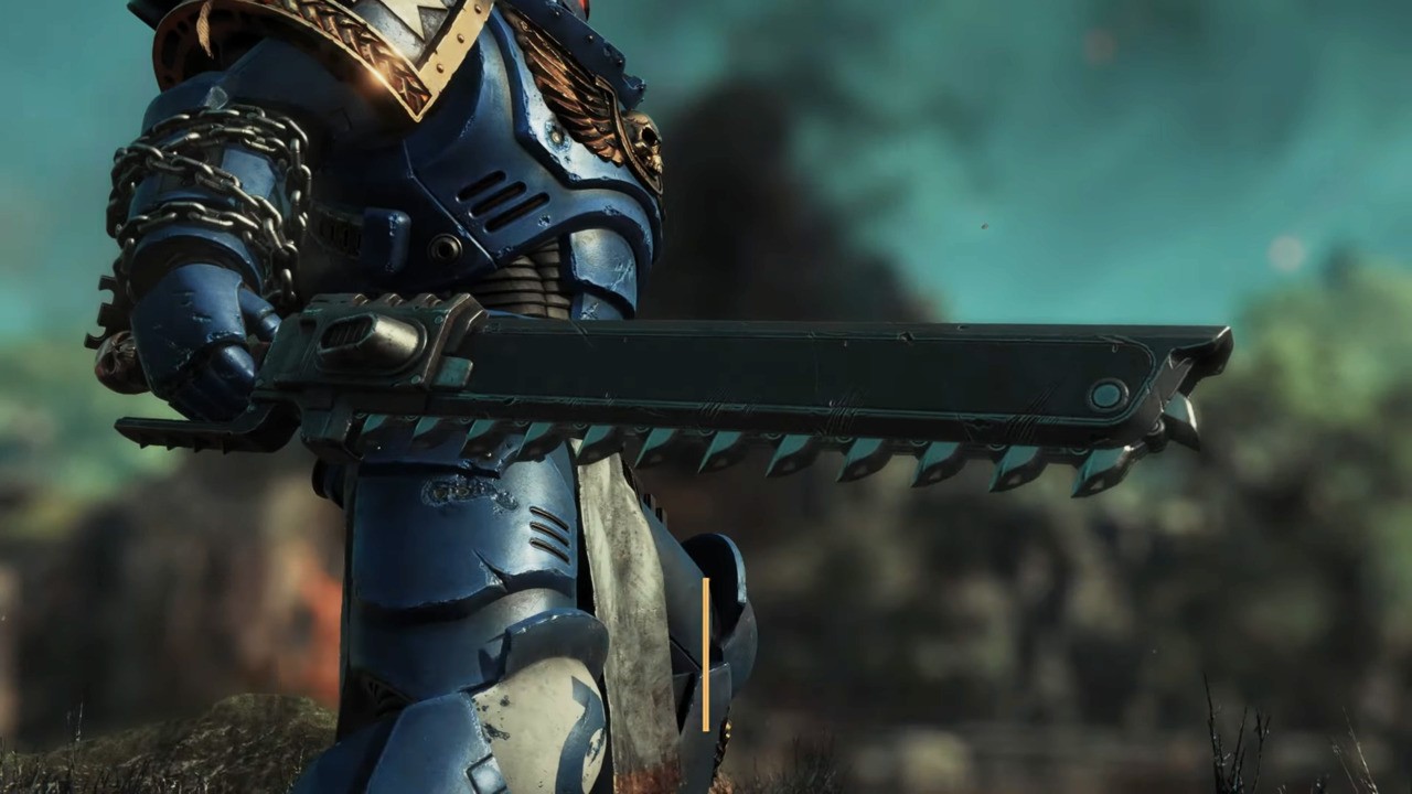 Warhammer 40K's Iconic Melee Weapon Revs Up for Brutal Space Marine 2 ...