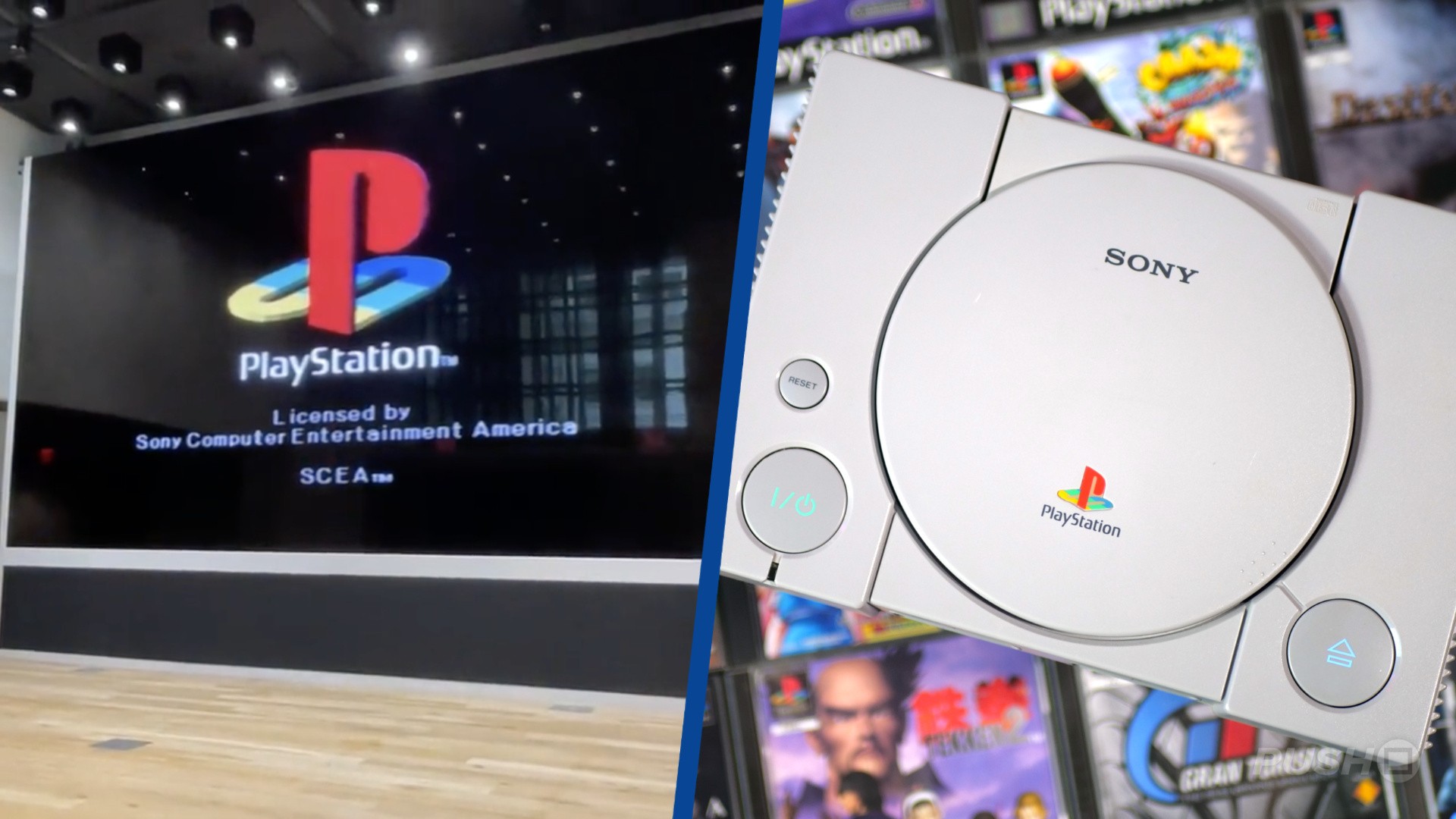 Random: Iconic PS1 Startup Sequence Is Even More Glorious on a 35-Foot ...