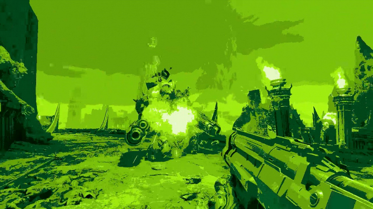 DOOM Eternal Render Modes Let You Transform the Visuals as You Rip and ...