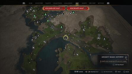 Hogwarts Legacy: All Ancient Magic Hotspots Locations | Push Square