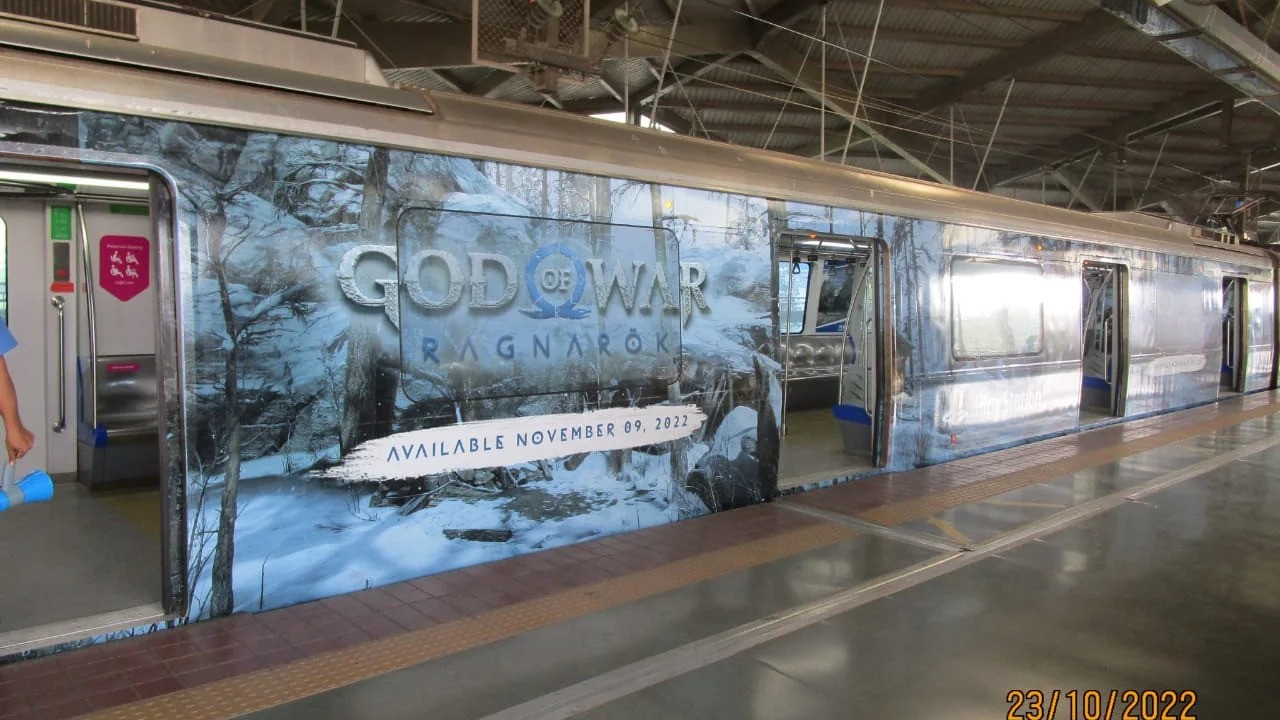 God of War Ragnarok's Mammoth Marketing Onslaught Underway in Mumbai ...