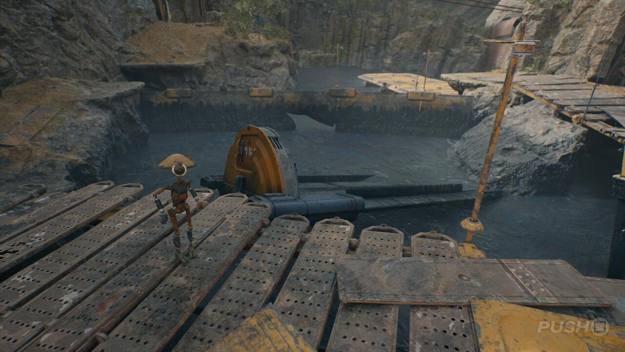 Star Wars Jedi: Survivor: How to Help Lift a Ship Out of the Tar Pits ...