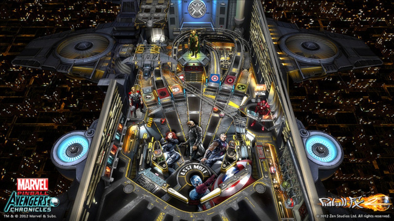 The Avengers Assemble for New Marvel Pinball Table | Push Square