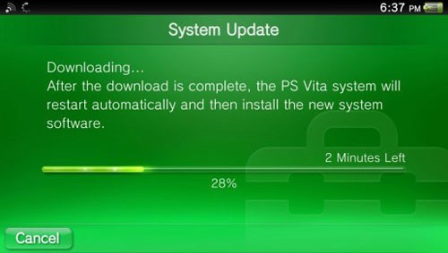 Minor PlayStation Vita System Software Update Launched | Push Square