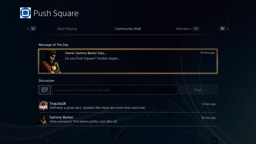 PS4 Communities Now Support Up to 100k Members | Push Square