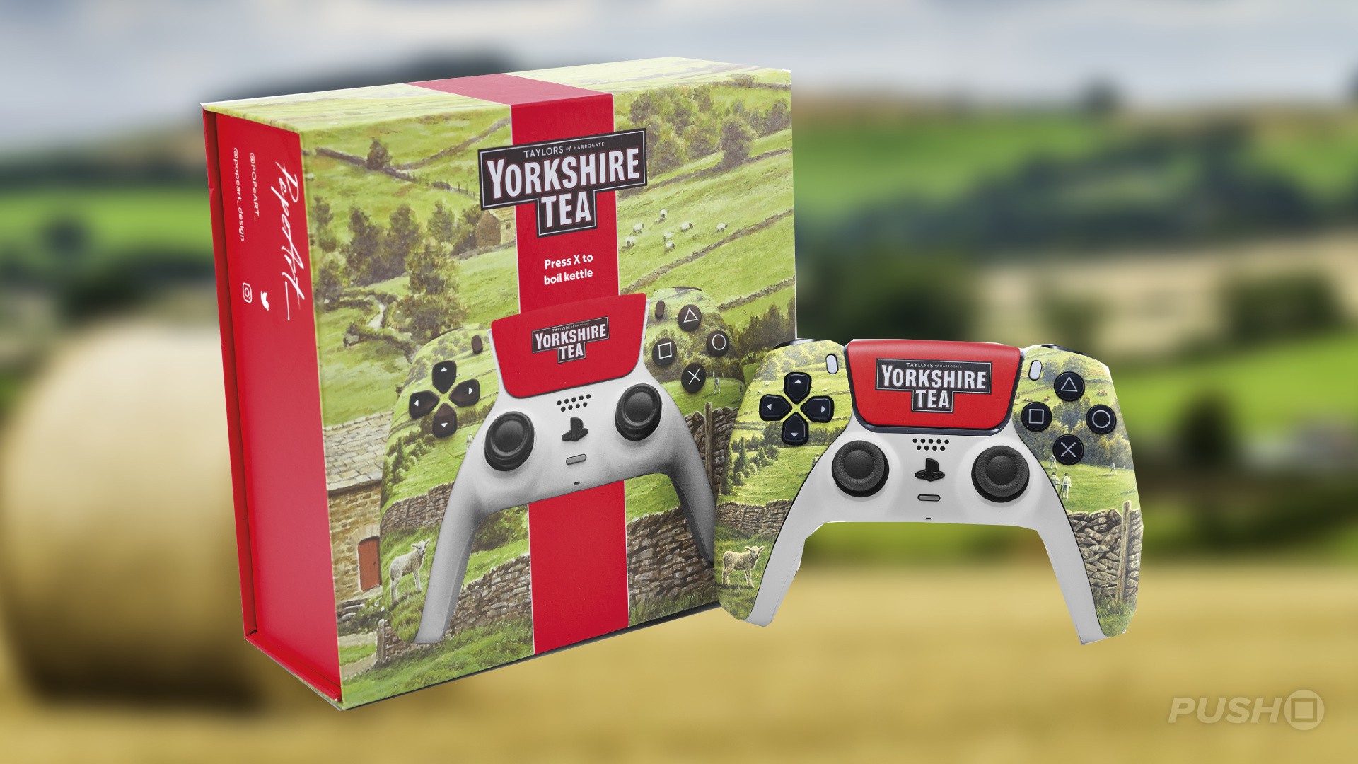 Random: Yorkshire Tea Is Brewing Up a Custom PS5 Controller for Some ...