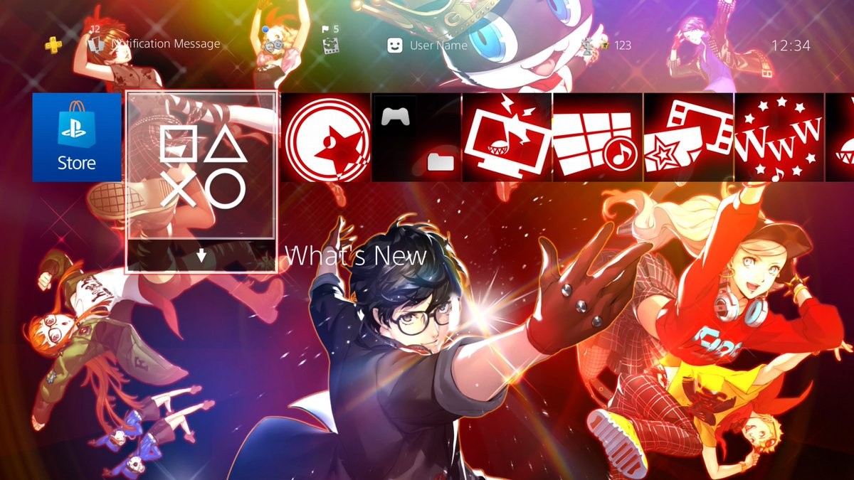 Fantastic Persona Dancing Dynamic PS4 Themes Free to Download for PS ...
