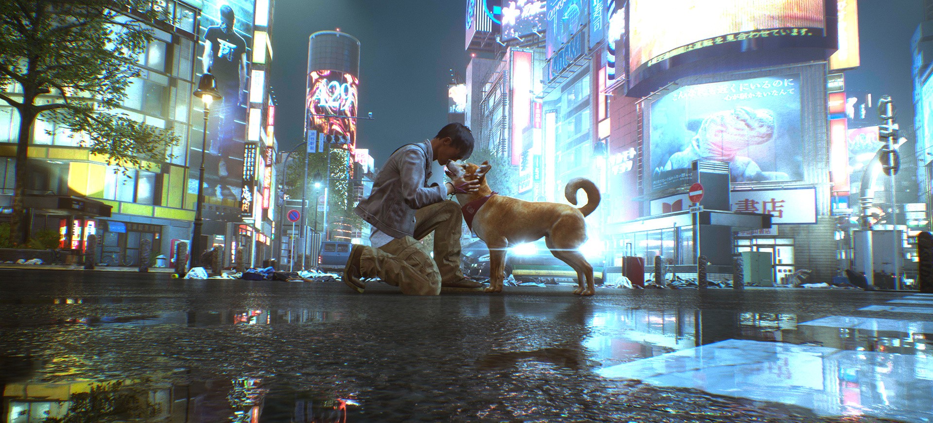 Yes, You Can Pet the Dog in PS5 Console Exclusive Ghostwire: Tokyo ...