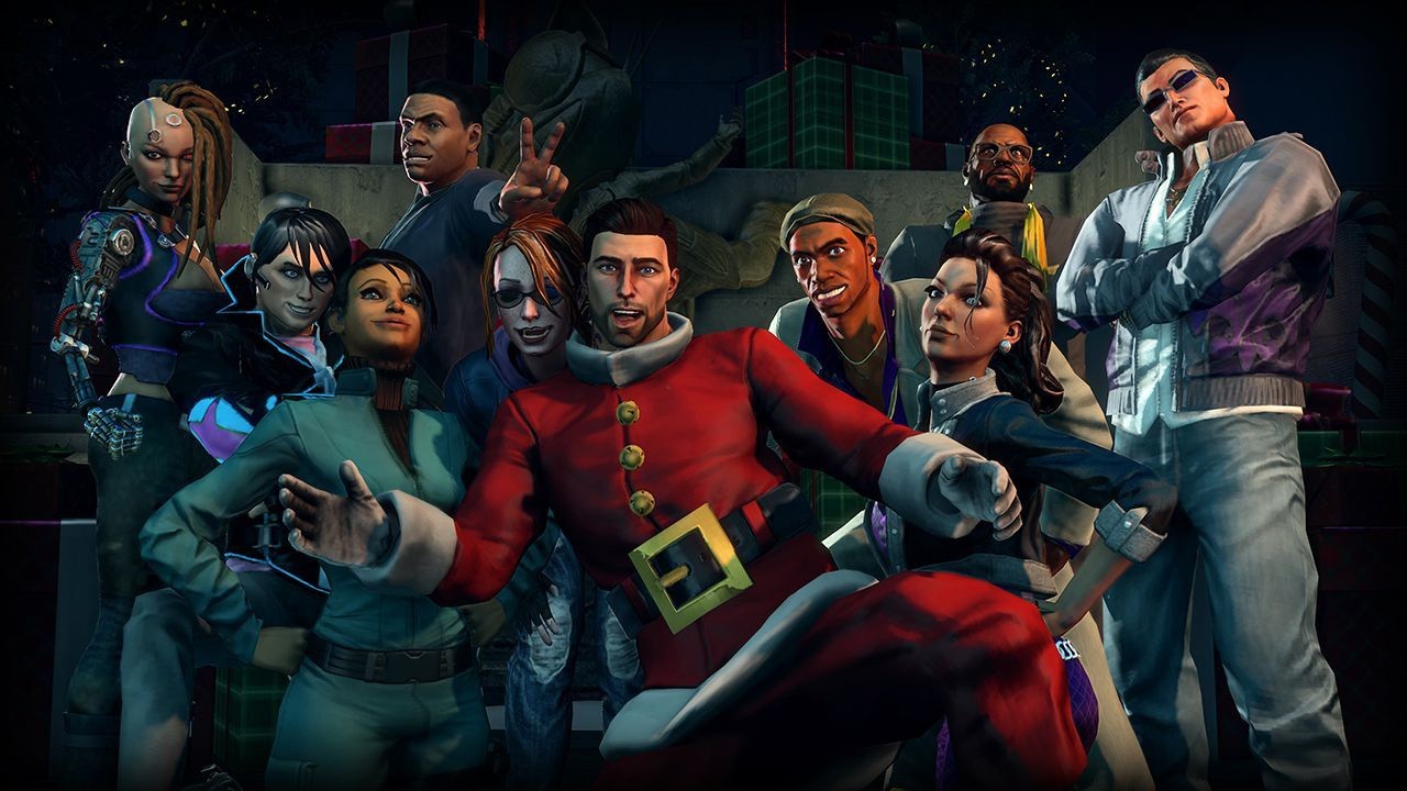 Save Santa from the Simulation in Seasonal Saints Row IV DLC | Push Square