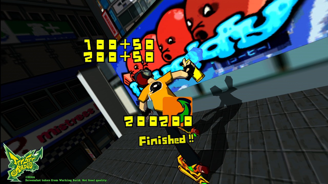 First Jet Set Radio HD Screenshots Get Scratching | Push Square