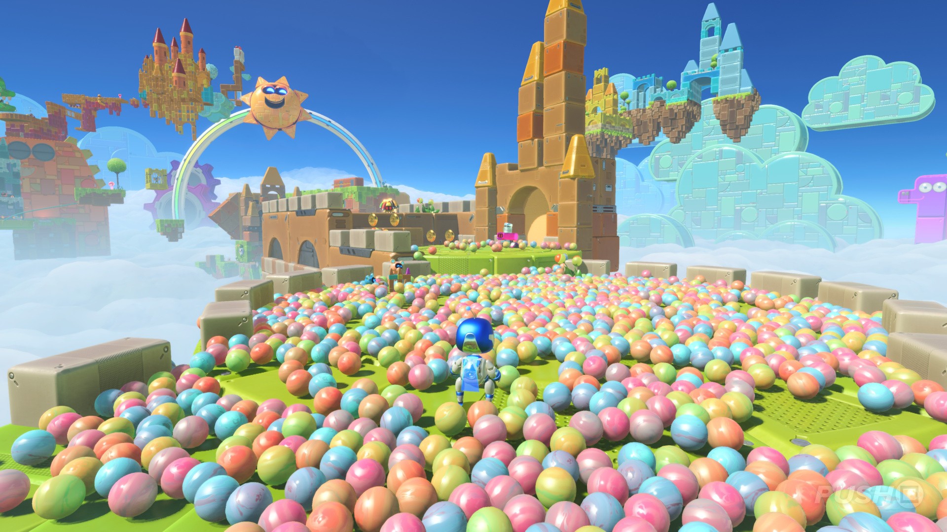 Astro Bot: Luna Sola - All Collectibles: Bots, Puzzle Pieces | Push Square