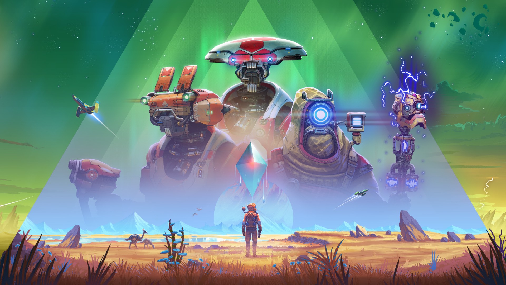 No Man's Sky Echoes Update Adds New Robotic Race, Improved Space Combat, Much More | Push Square