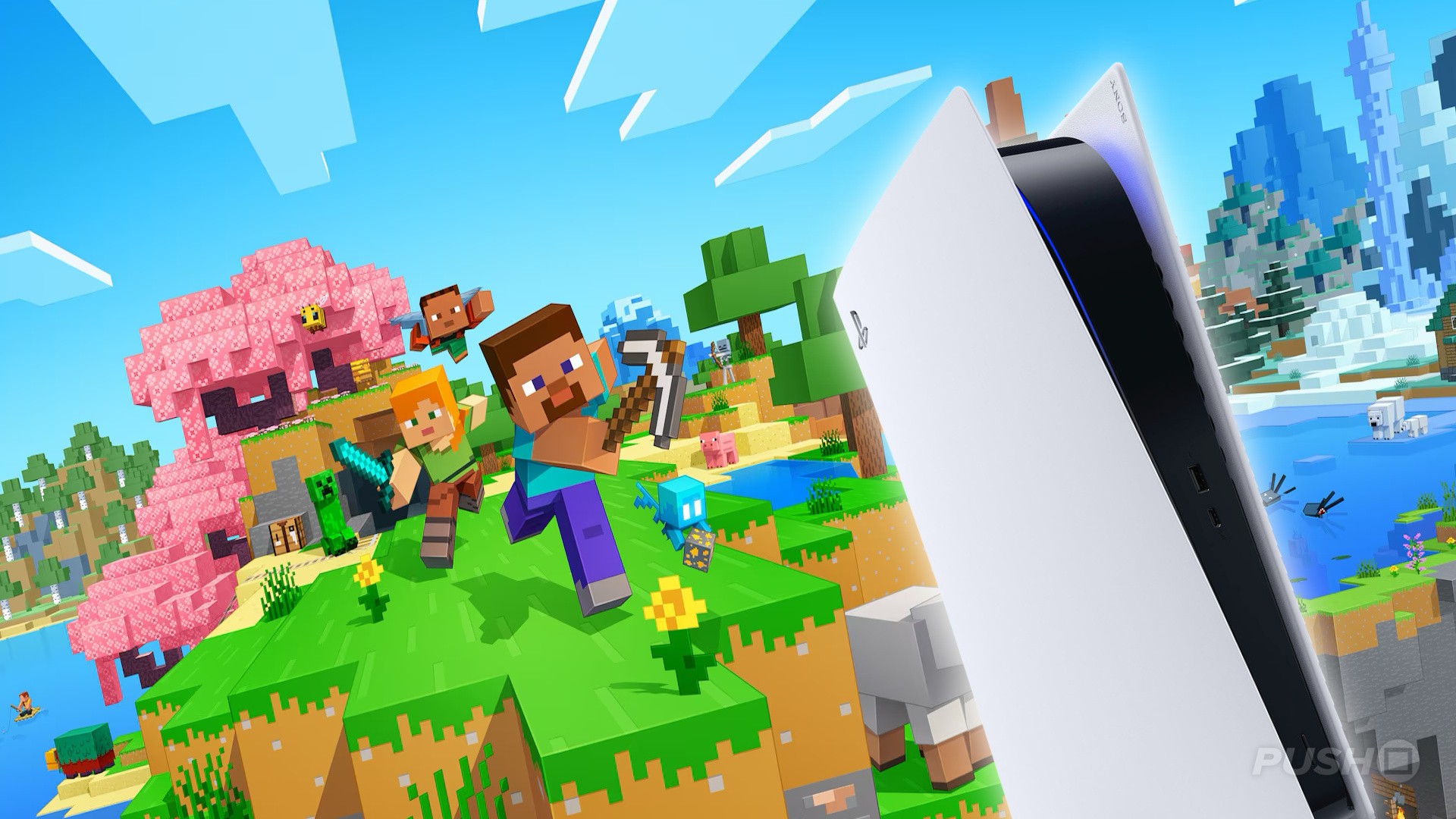 Minecraft's Native PS5 Port Is Now Available, Free Upgrade for PS4 ...