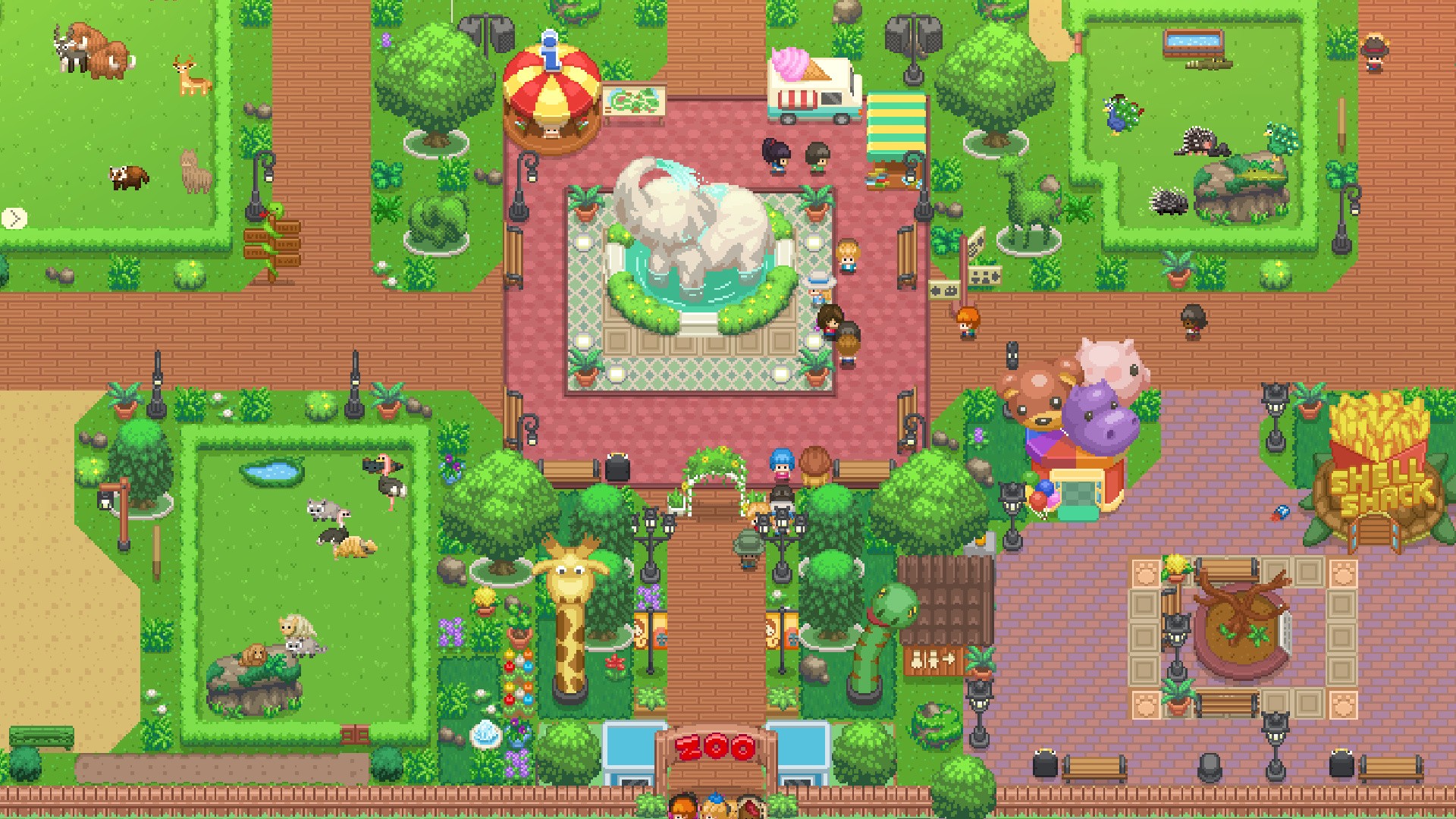 Let's Build a Zoo Is a PS1 Era Management Sim with Crocoducks | Push Square