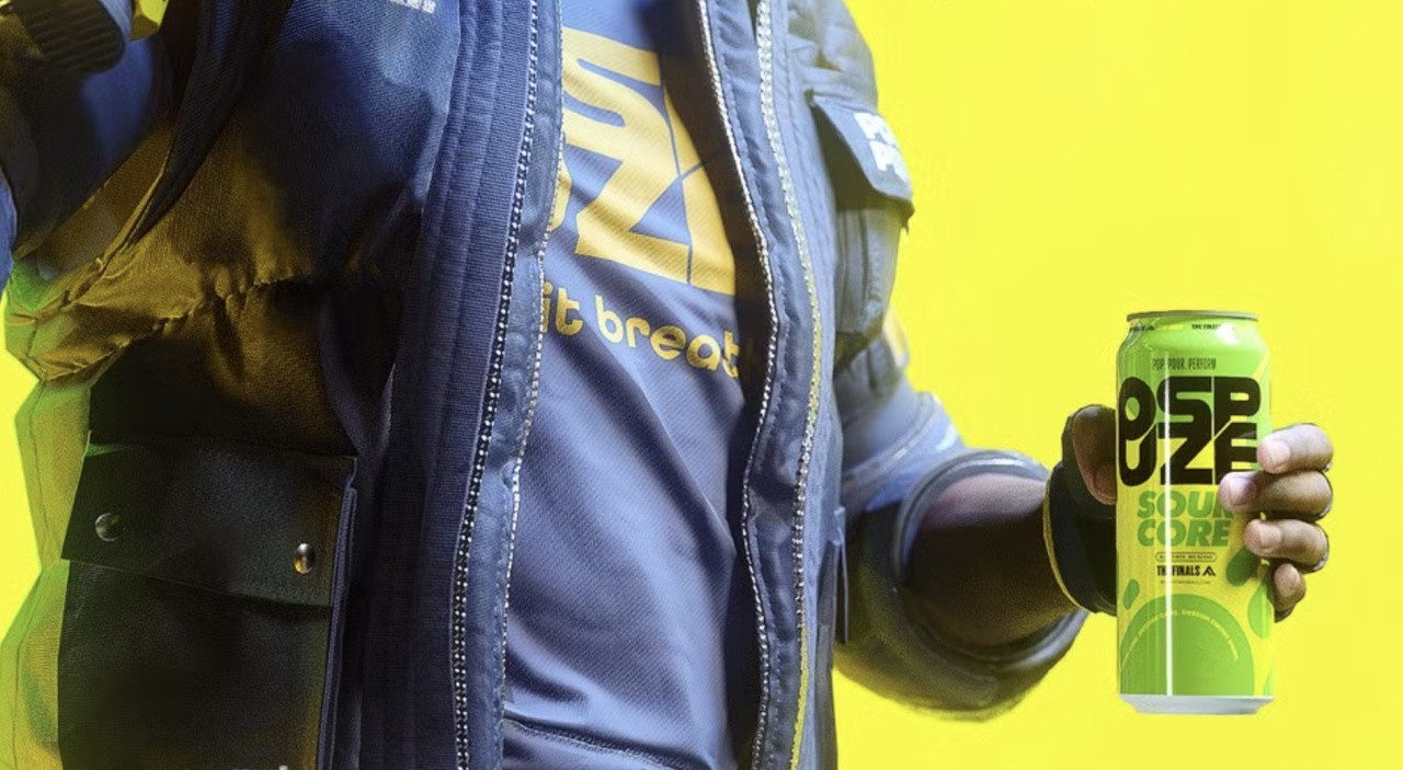 The Finals' In-Game Energy Drink OSPUZE Just Became a Real Thing You ...