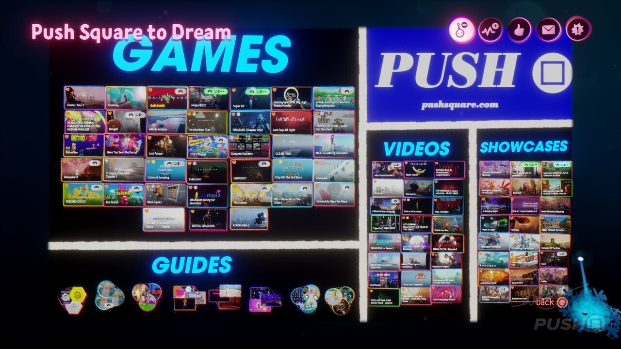 Push Square Now Has Its Very Own Dreams Collection Made By Media Molecule Push Square