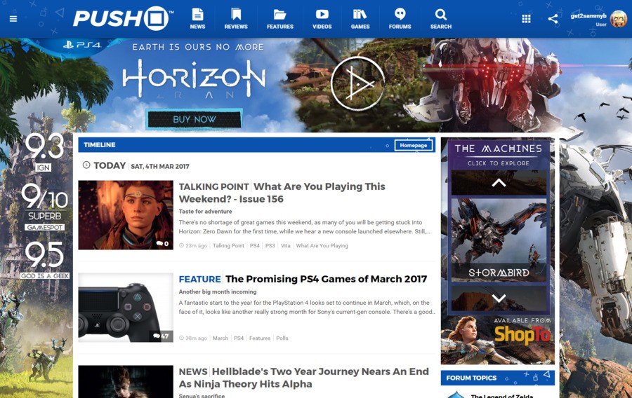 Site News: You Can Now View Push Square's Content as a Timeline | Push ...