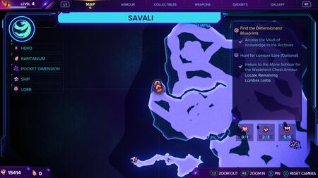 Ratchet & Clank: Rift Apart: Savali (Urfdah Mesa) - All Collectibles ...