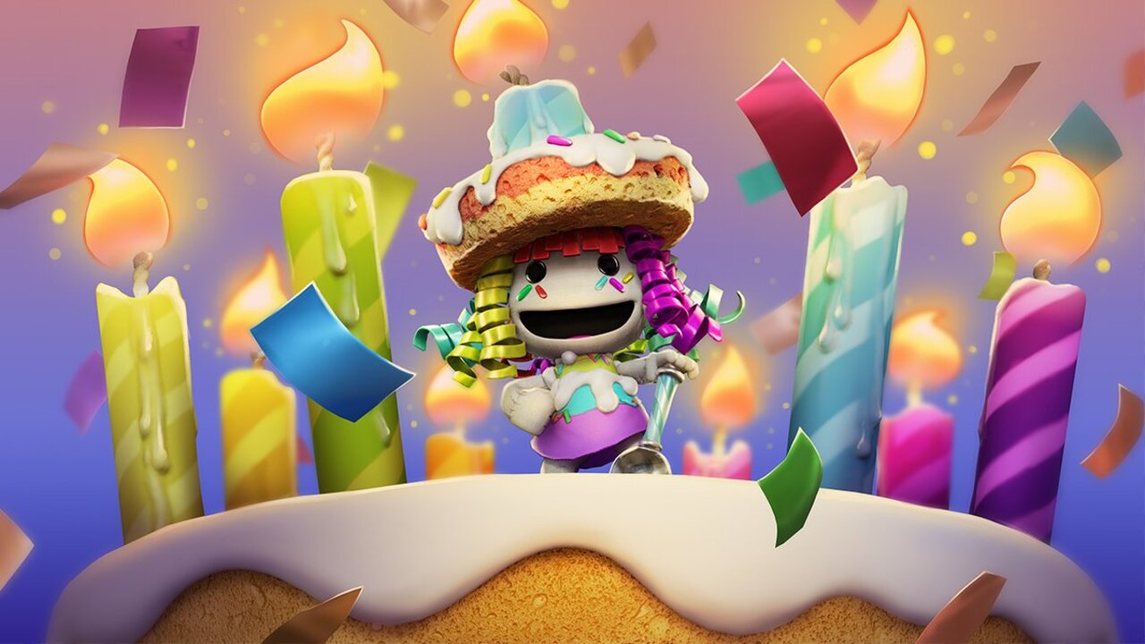 Sackboy: A Big Adventure Marks Anniversary with Birthday Cake Skin ...