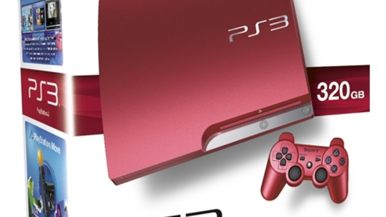 Sony Sneakily Announces Red PS3 for the UK | Push Square