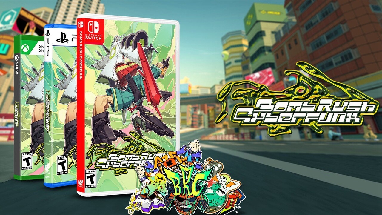 Bomb Rush Cyberfunk Tags Colourful PS5, PS4 Physical Editions | Push Square