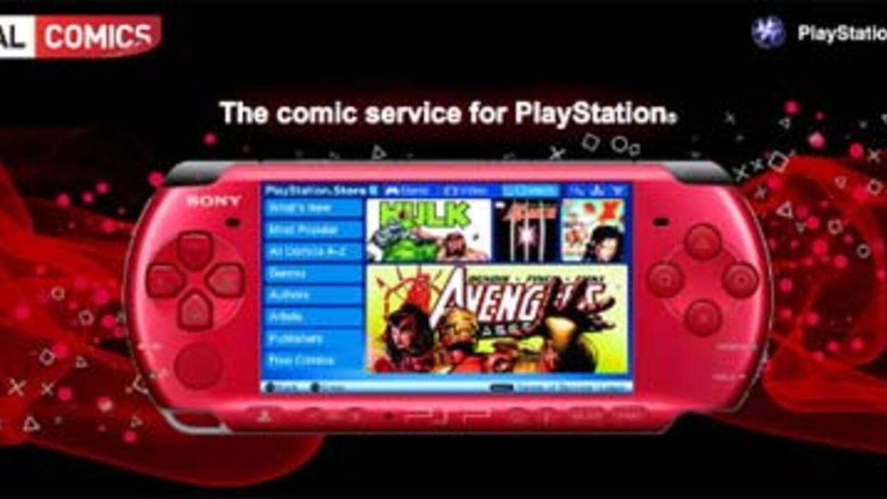 PlayStation Portable's Digital Comics Reader Grabs New Features | Push ...
