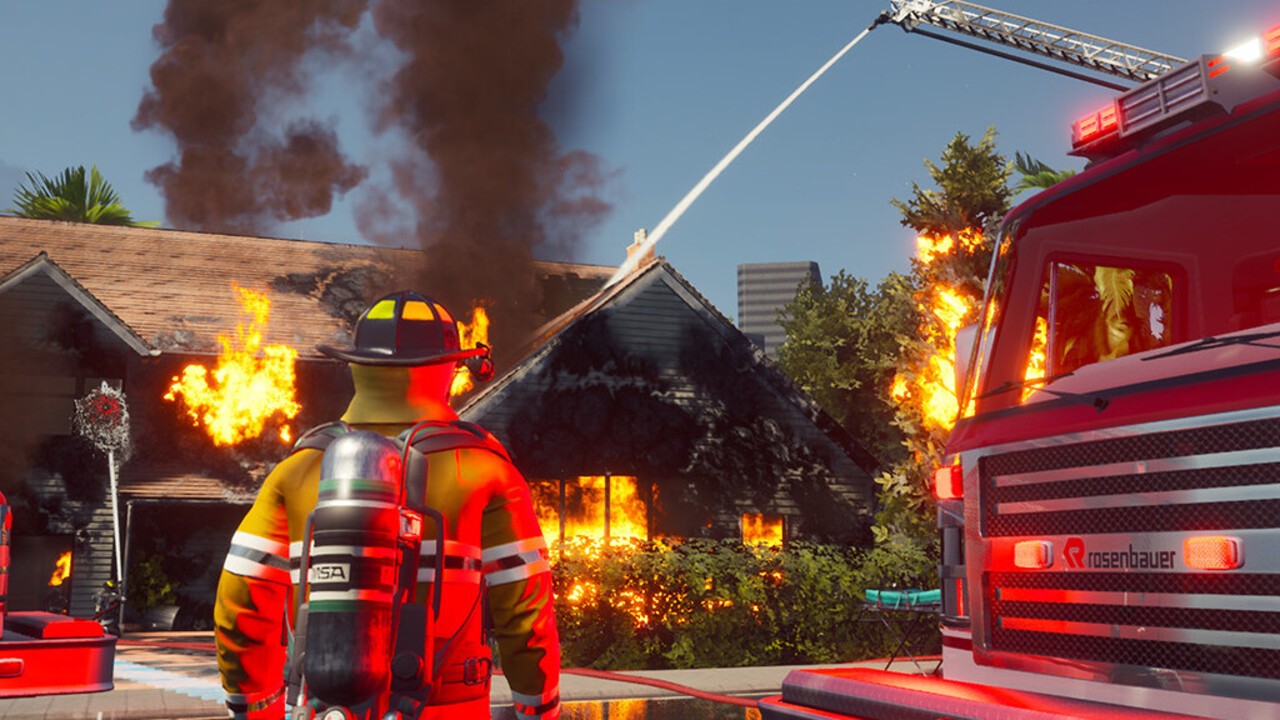 Firefighting Simulator: The Squad (2022) | PS4 Game | Push Square