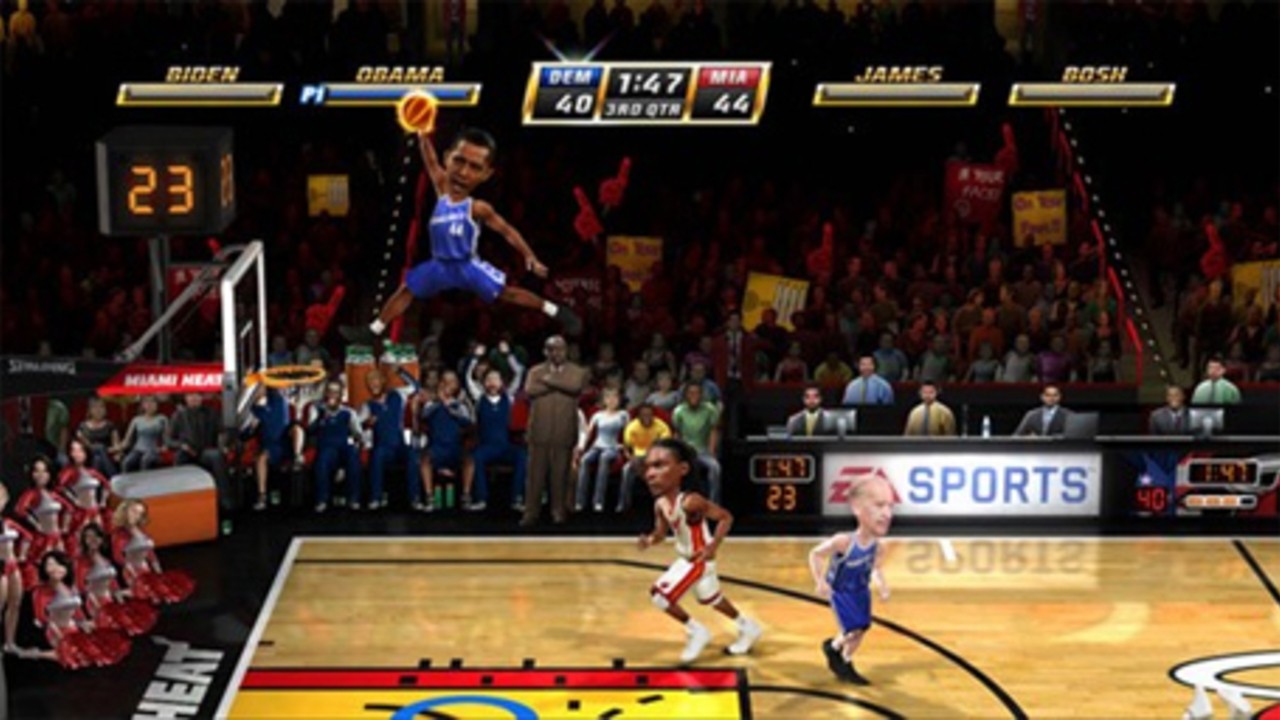 NBA Jam Wouldn't Be NBA Jam Without A Healthy Dose Of Politics | Push ...
