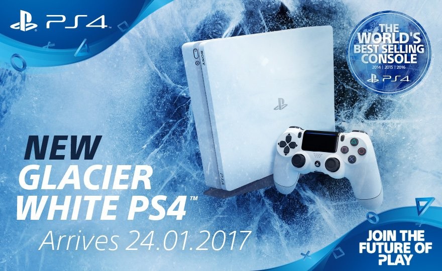 Sony's Glacier White PS4 Slim Sure Looks Ice - Push Square
